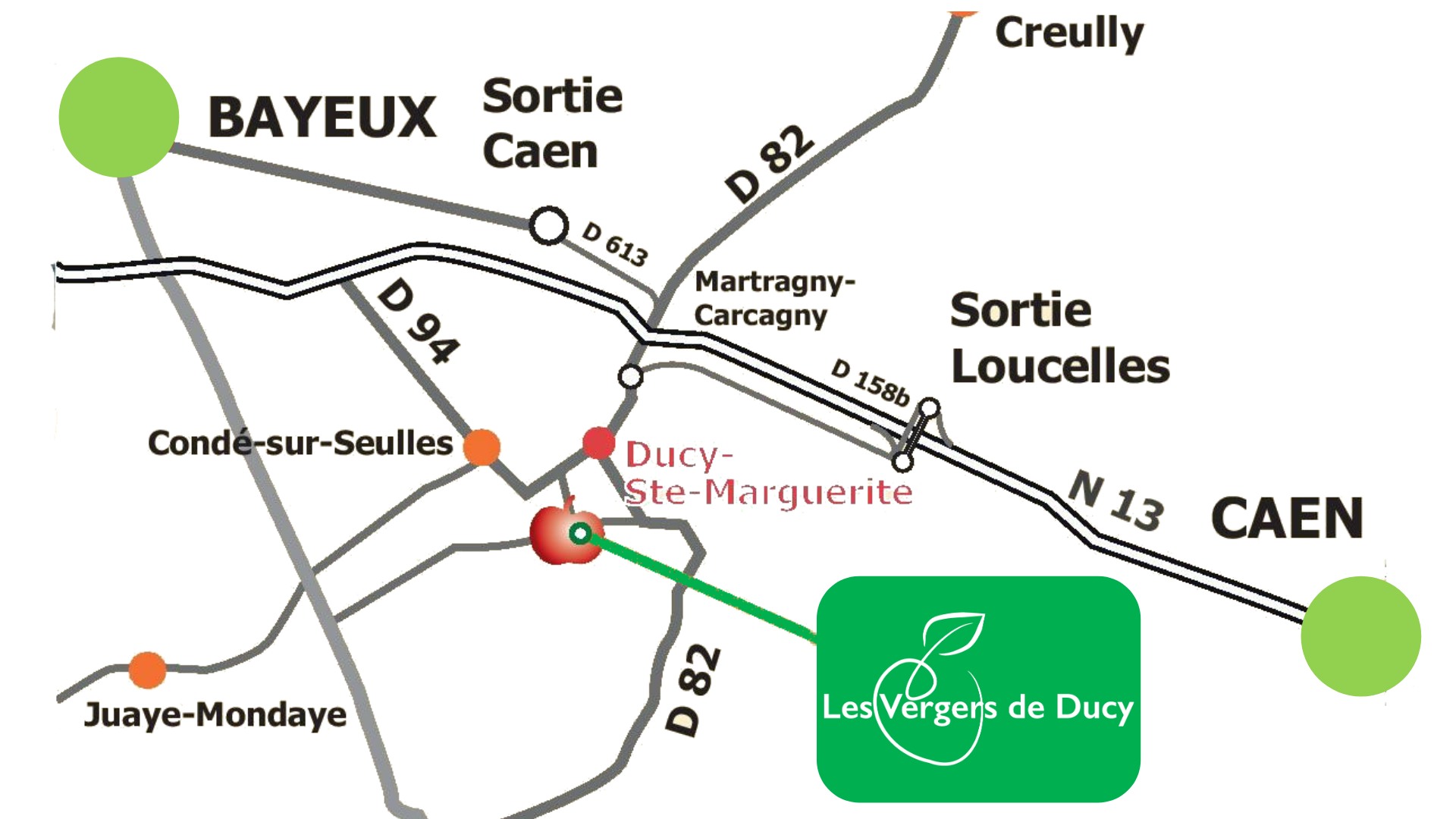 Comment Se Rendre Aux Vergers De Ducy | Les Vergers De Ducy